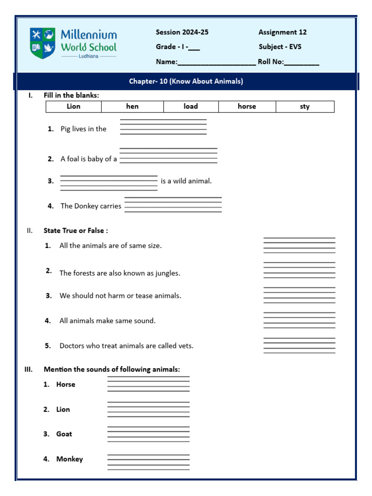 12 EVS Assignment-1 | PDF