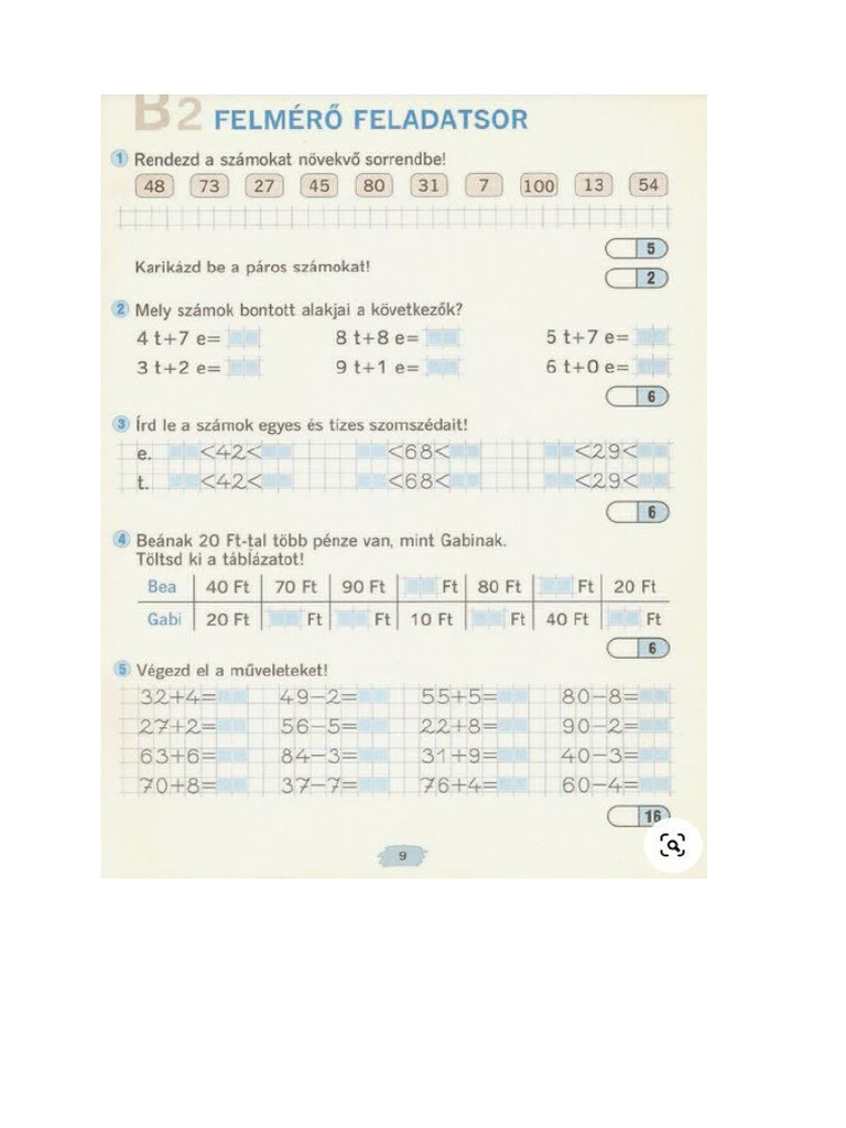 matek gyakorlók | PDF