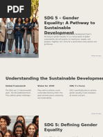 SDG - 5 Gender Equality - PPTX | PDF | Discrimination & Race Relations ...
