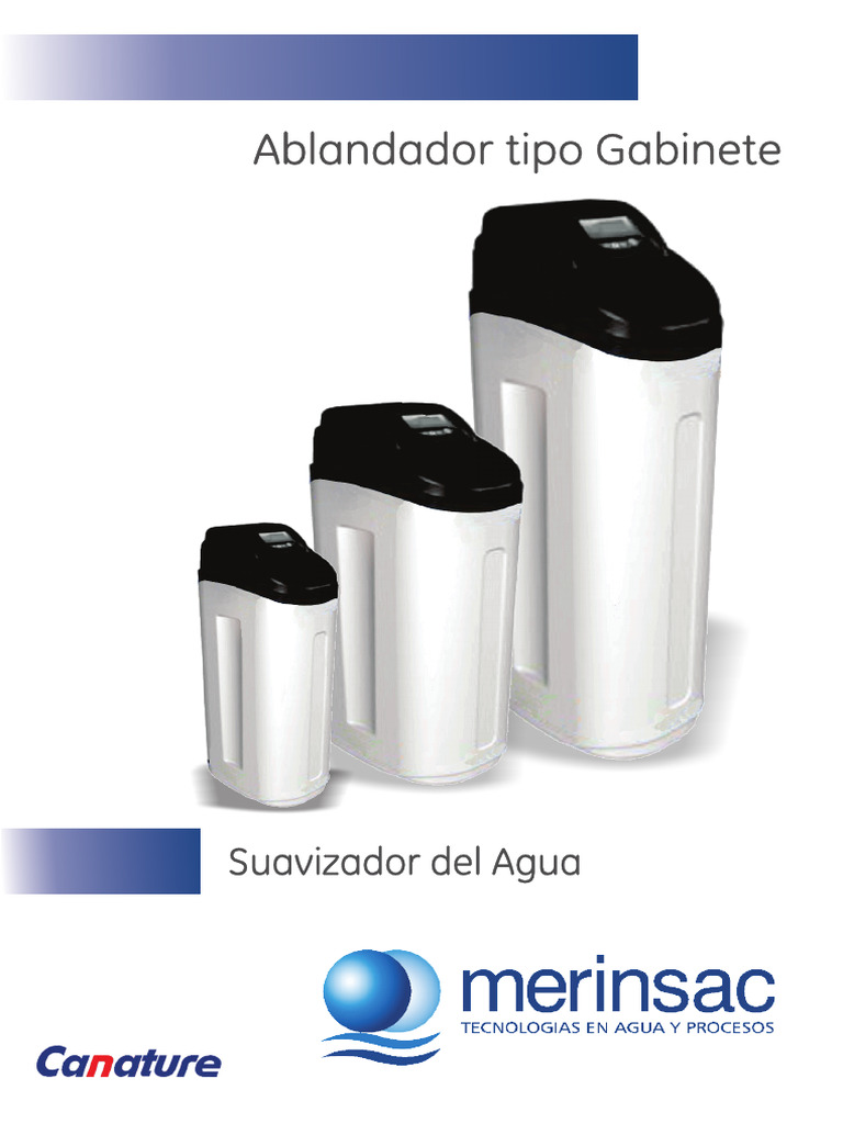 Ablandadores de Agua Canature CS3H | PDF