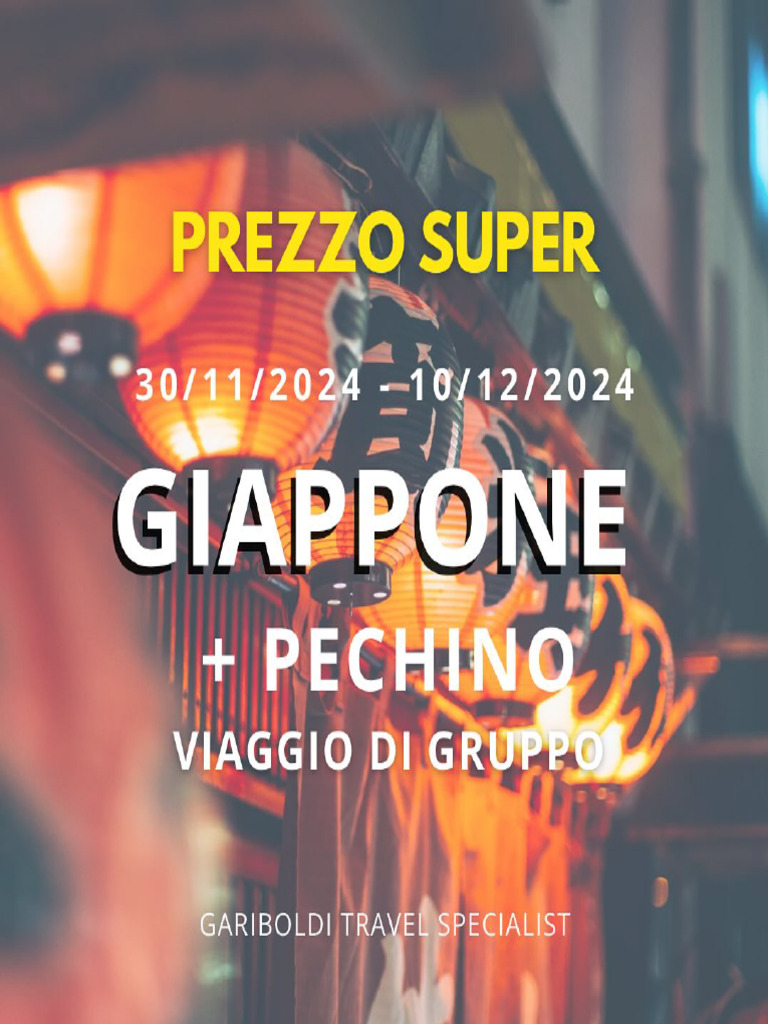 Itinerario Giappone | PDF