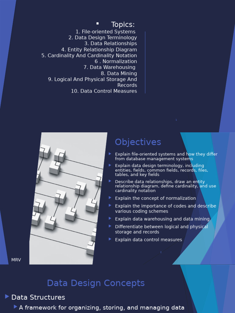 Lesson 2 Erd Chen Crowfoot Notation and Normalization 1 | PDF ...