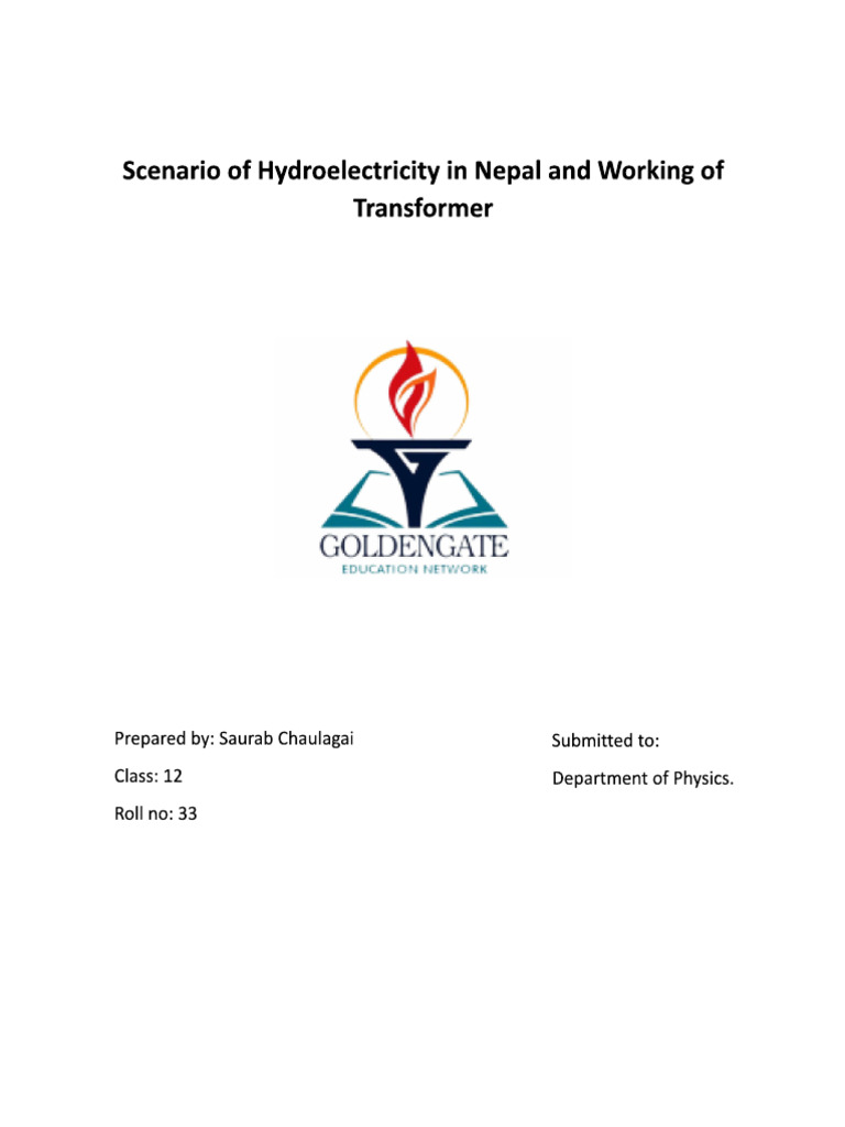Scenario of Hydroelectricity | PDF