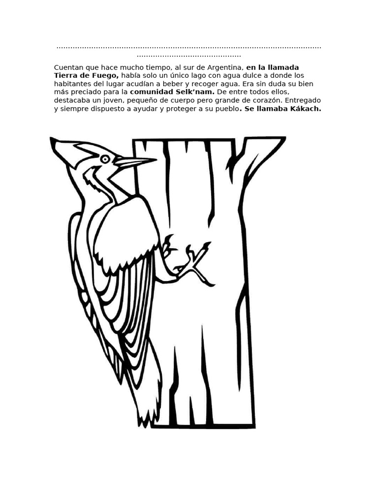 Leyenda de Kákach en Tierra de Fuego | PDF