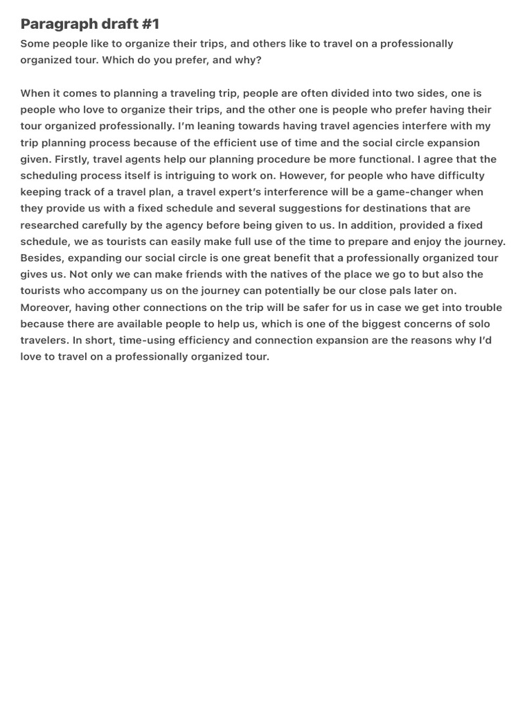 Paragraph Draft #1 | PDF