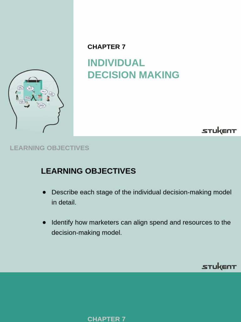 Chapter 7 - Student Version | PDF | Decision Making | Brand