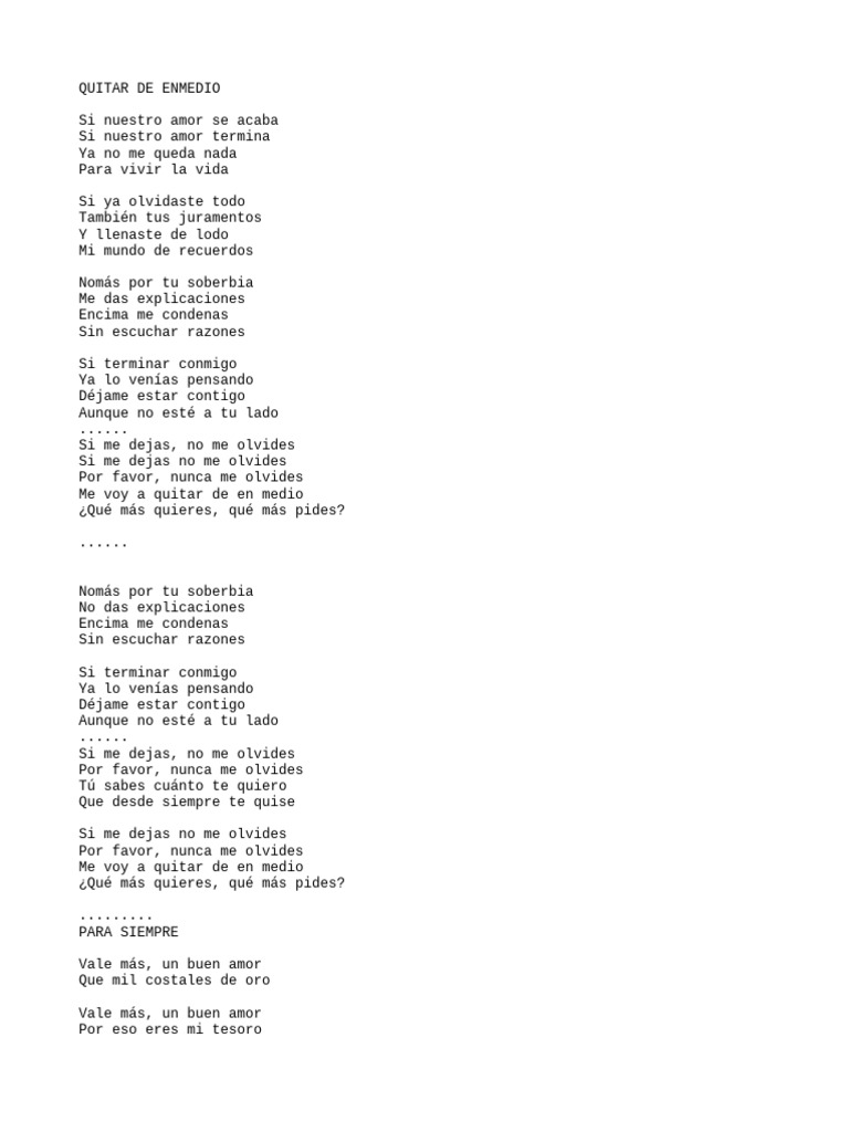 Vicente Fernadez - 070201 | PDF | Amor
