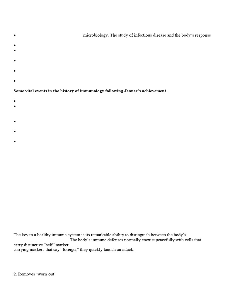 Introduction To Immunology Pdf Immune System Innate Immune System