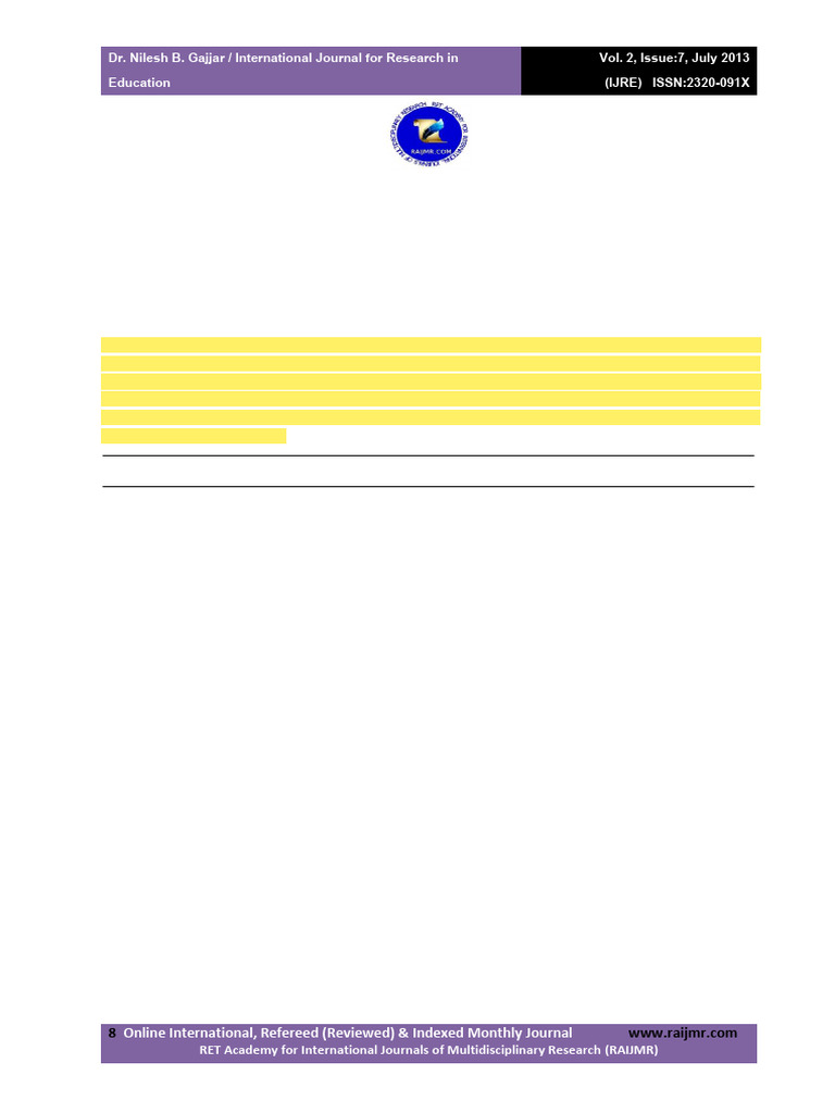 IJRE 2013 Vol02 Issue 07 02 | PDF | Informed Consent | American Psychological Association