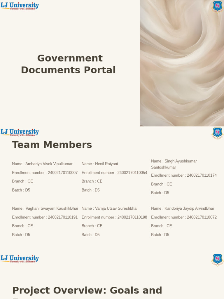 Government Document Portal Overview | PDF | Data Structure | Java ...