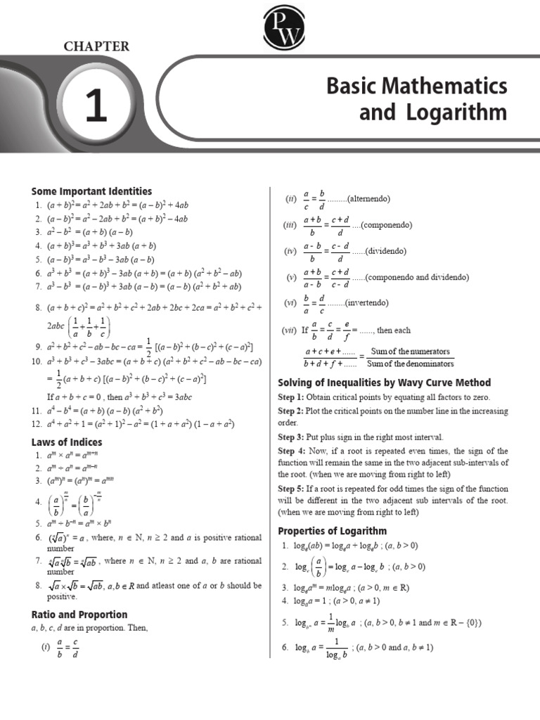 m11 m12 Merged | PDF | Algebra | Elementary Mathematics