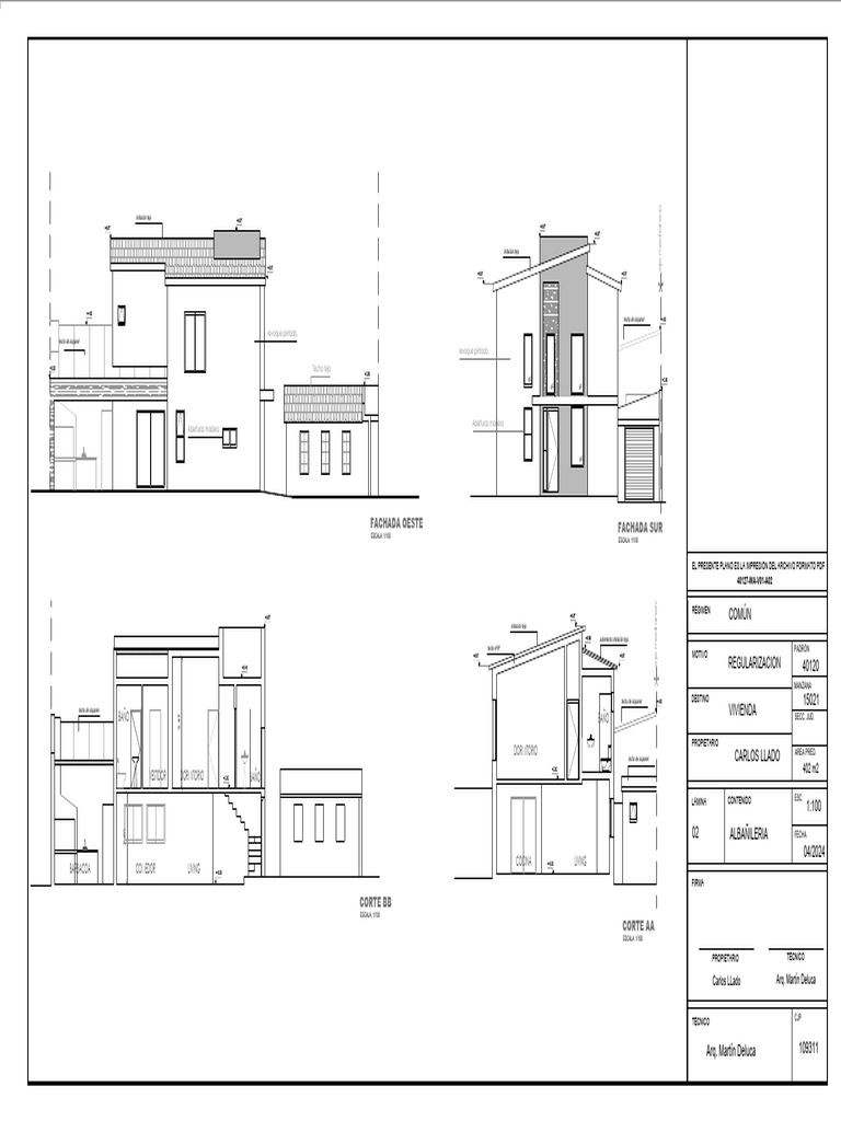 A02 Llado | PDF | Inicio | Habitación