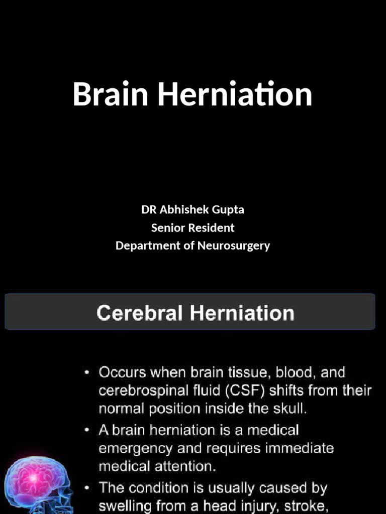 Brain Herniation | PDF