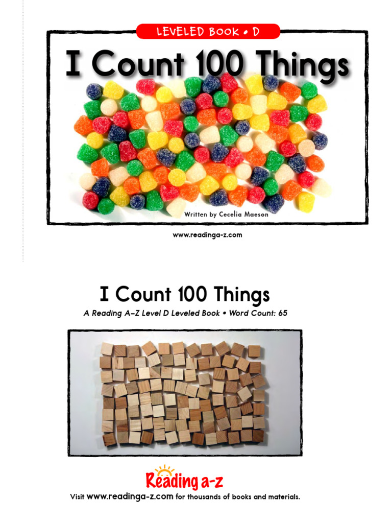 Counting to 100 Activities | PDF | Sentence (Linguistics) | Linguistics