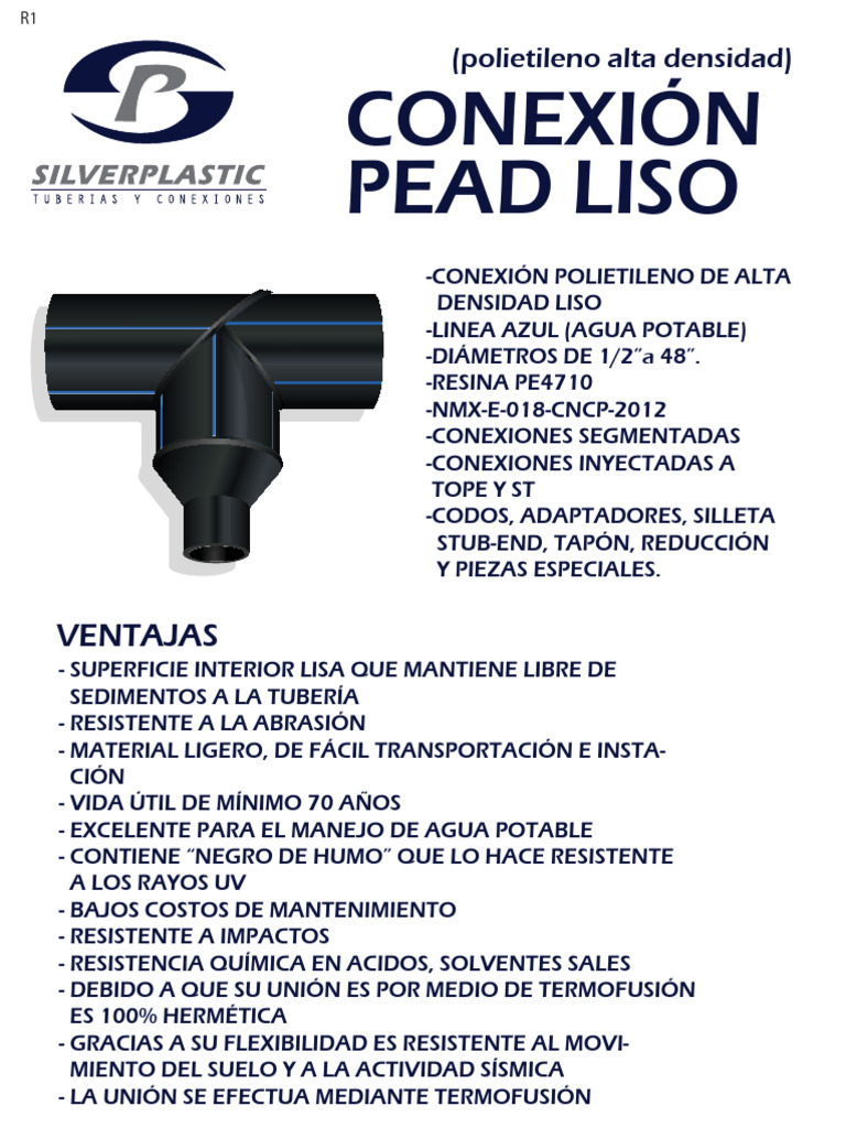 Silverplastic Conex Pead Liso | PDF