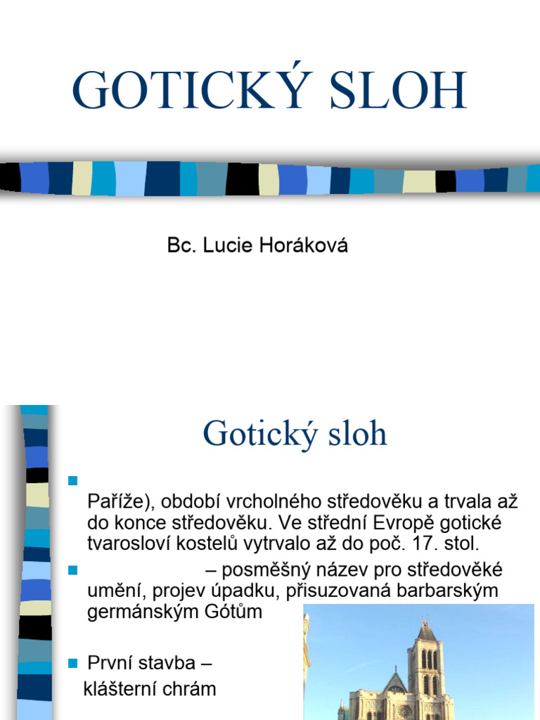 Goticky Sloh | PDF
