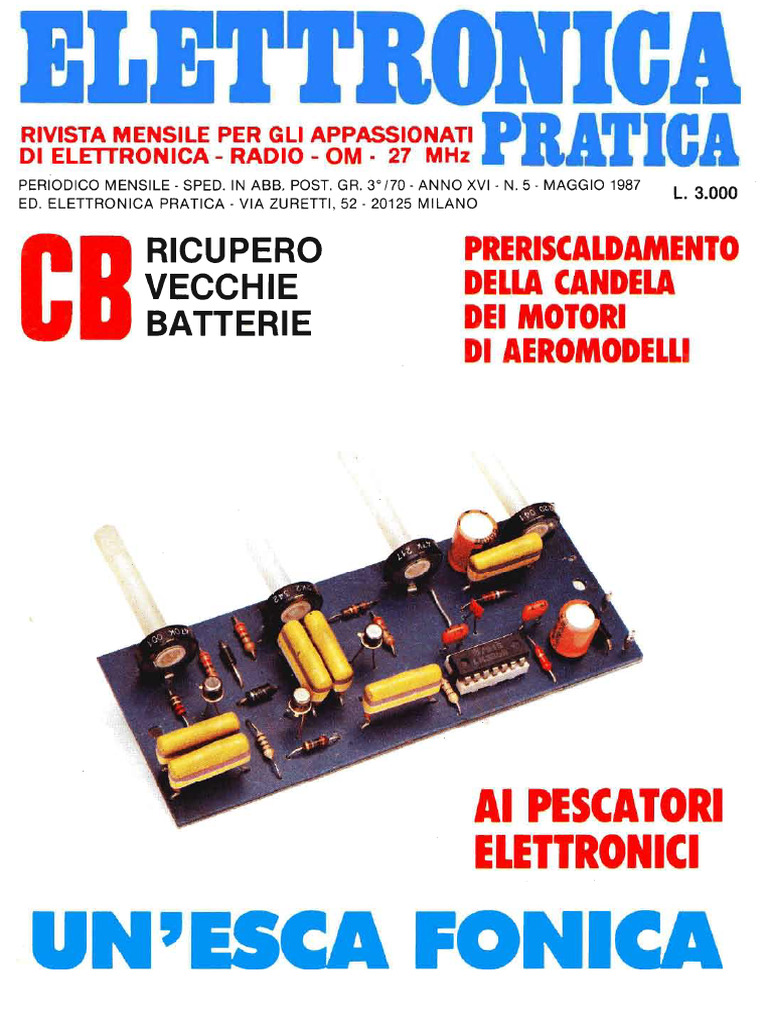 Elettronica Pratica 1987 - 05 | PDF