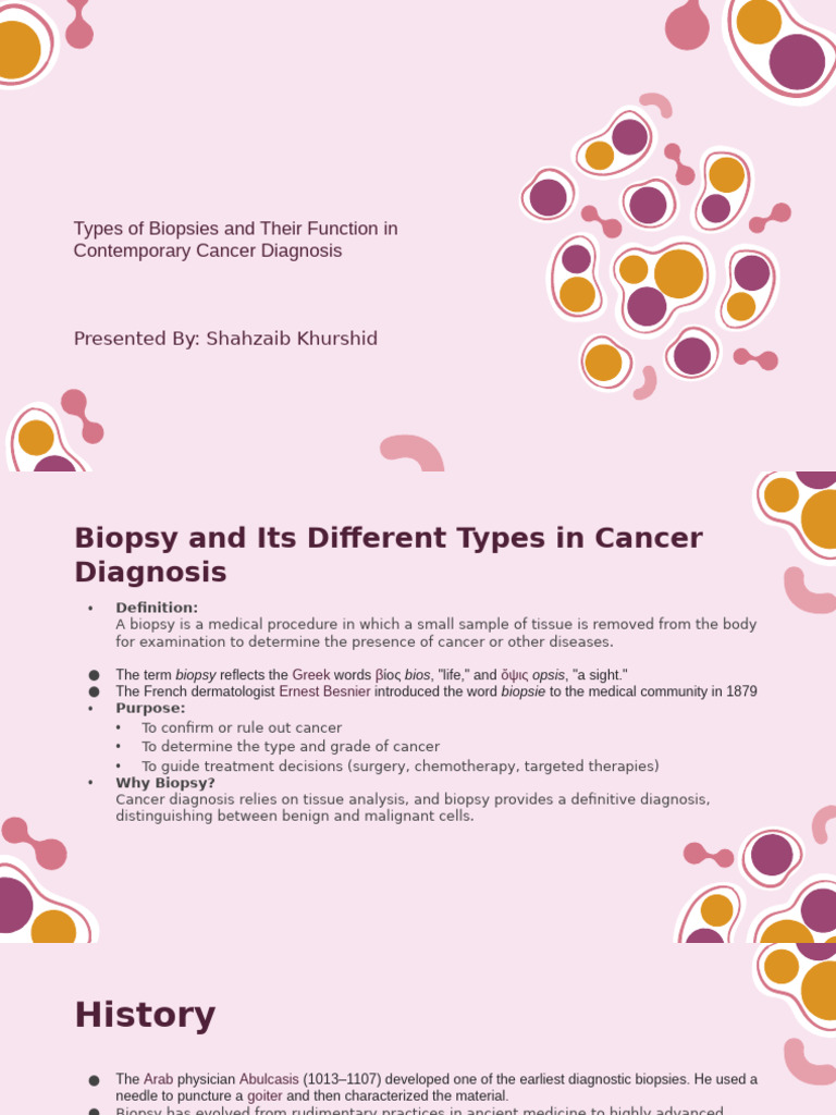 Cancer Diagnosis and Biopsy | PDF | Biopsy | Cancer