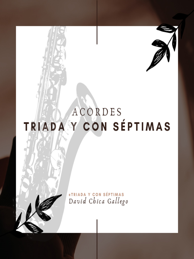 Acordes Triada y Con Séptimas (David C.G) | PDF