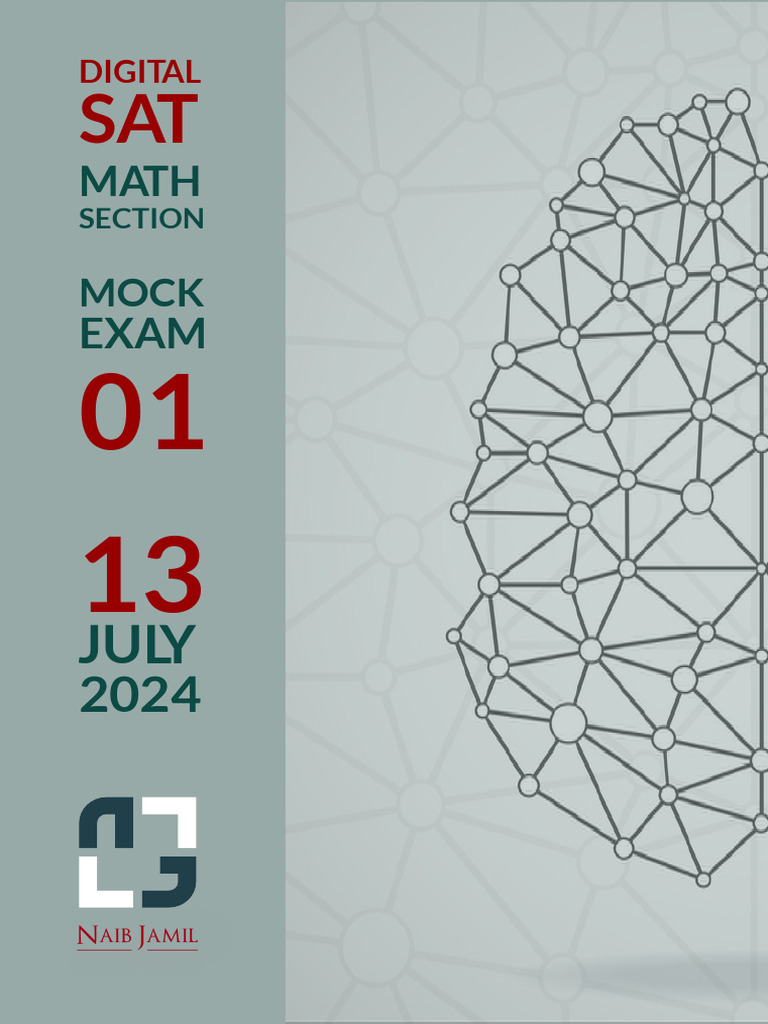 Digital Sat Math Section Mock Exam 15 Results | PDF