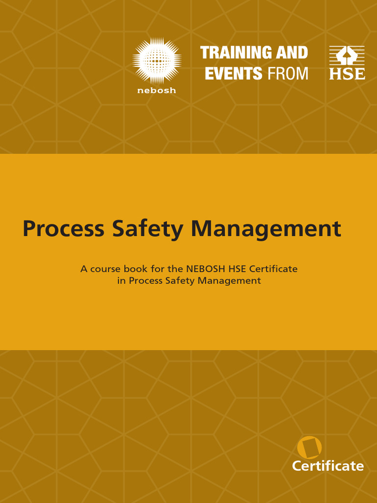 NEBOSH HSE Process Safety Management Guide | PDF | Risk | Safety