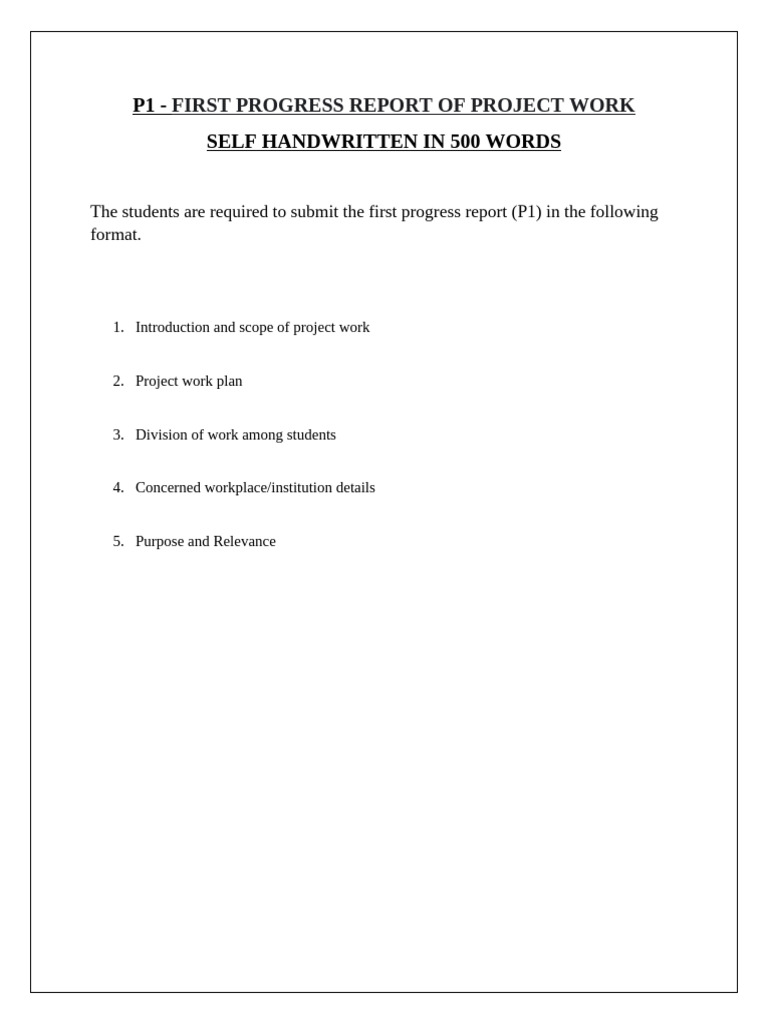 FIELD WORK GUIDELINES | PDF