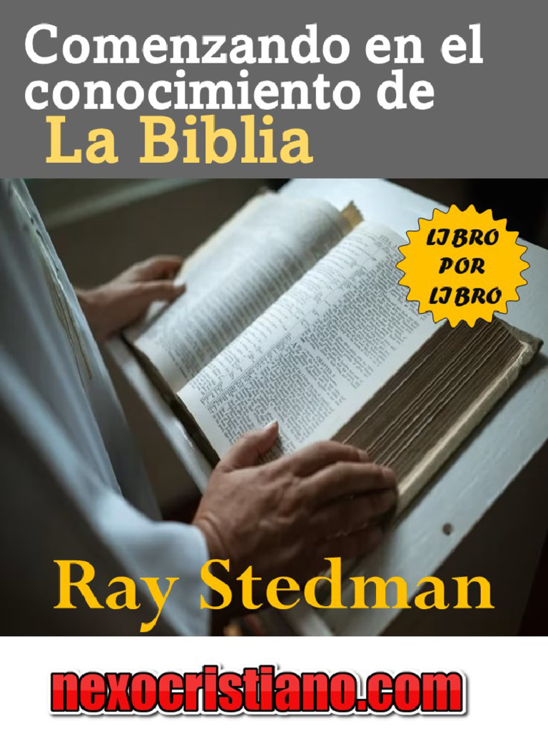 Recorriendo La Biblia Libro Por - Ray C. Stedman | PDF | Moisés | Libro ...