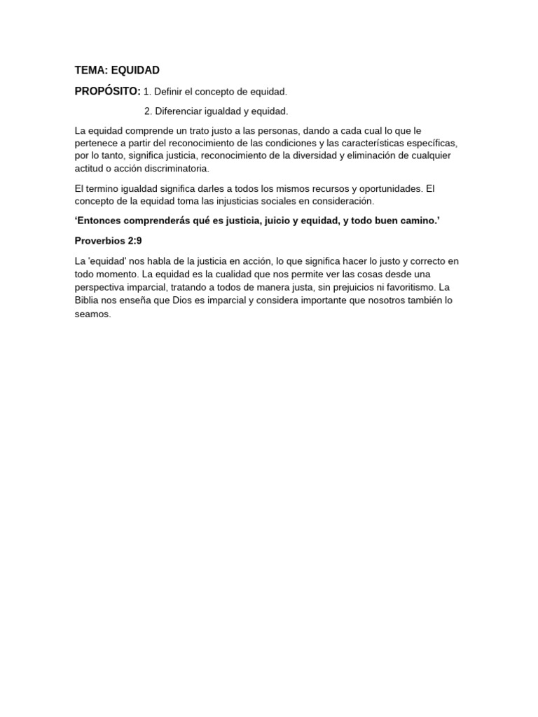EQUIDAD | PDF