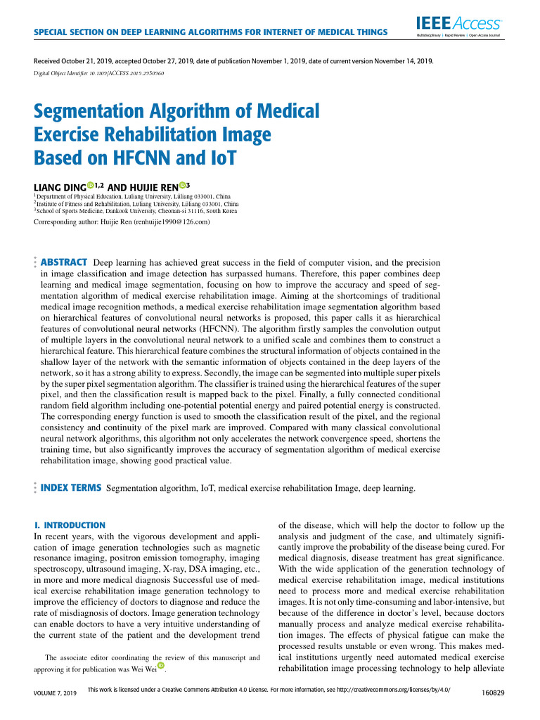 08889683 | PDF | Image Segmentation | Deep Learning