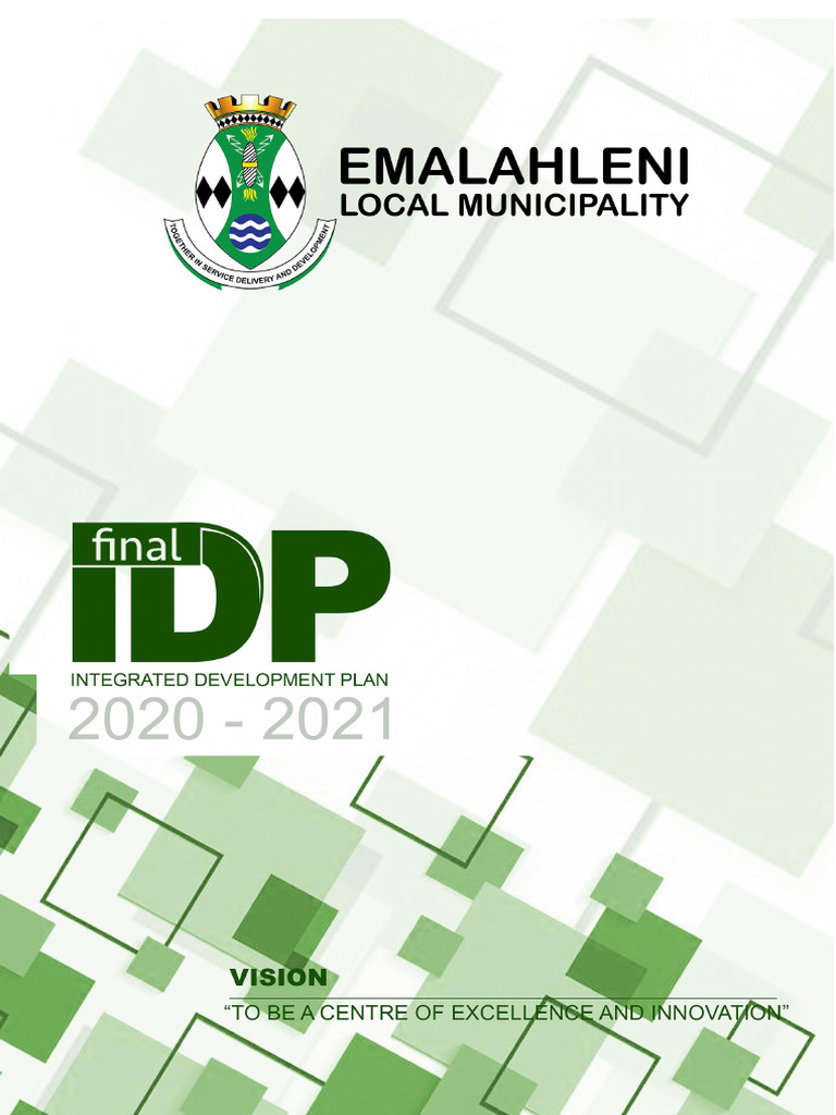 Emalahleni Municipality Final IDP | PDF | By Law | Governance