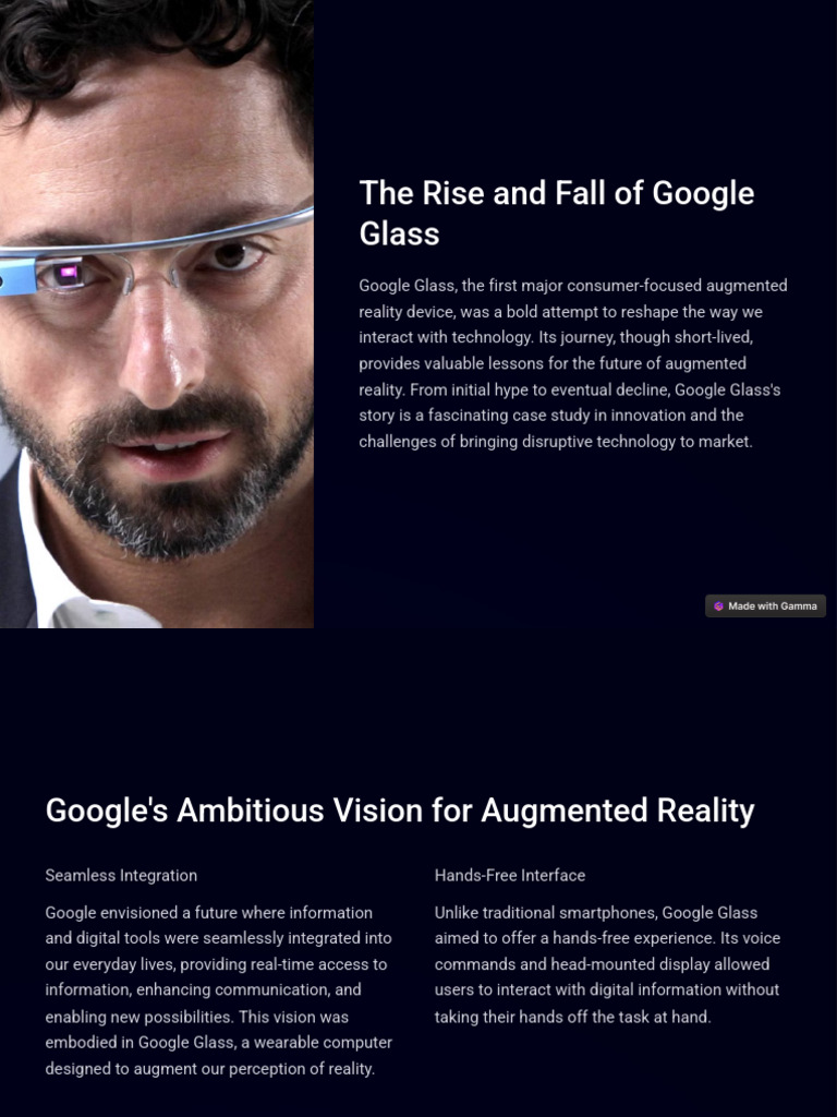 Lessons from Google Glass's Decline | PDF | Augmented Reality | Privacy
