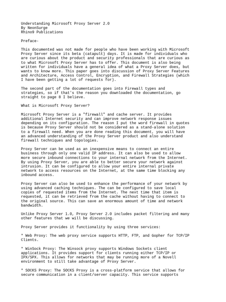 ms2-proxyserver | PDF | Proxy Server | Computer Network