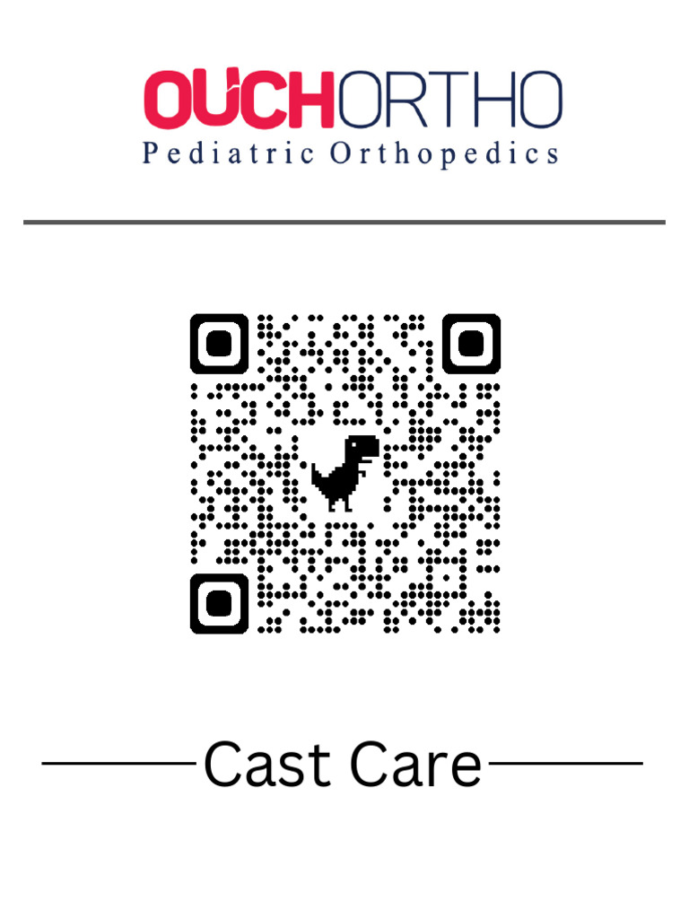 Cast Care QR Code | PDF