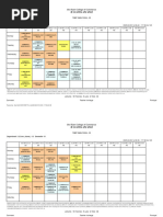 Bcom Timetable 2025 | PDF