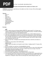 A Level Chemistry Core Practical 9 Ka For A Weak Acid REVISED | PDF | Ph | Titration