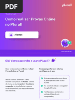 TUTORIAL Sala Do Futuro - Como Usar o Token em Provas (Aluno) | PDF