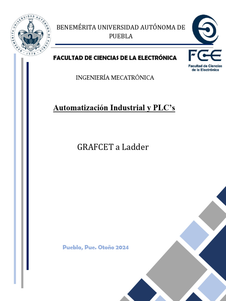 GRAFCET A Ladder | PDF