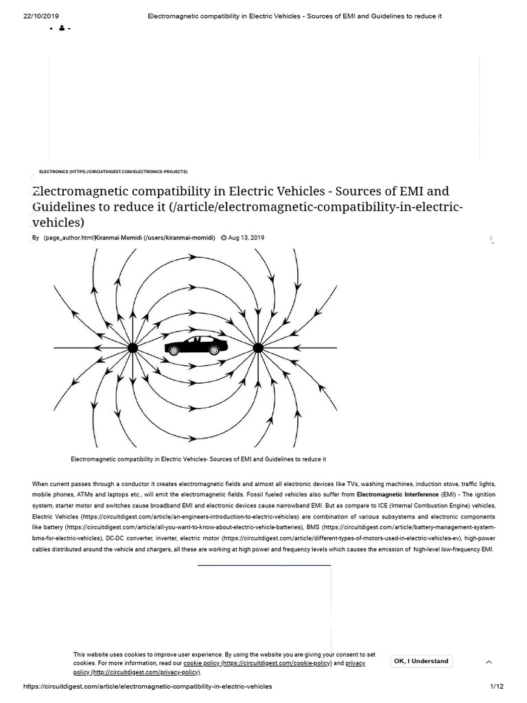 EMI in Electric Vehicles: Sources & Reduction | PDF | Electromagnetic Interference ...