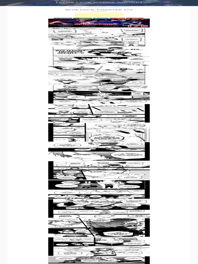 Blue Lock, Chapter 175 - Blue Lock Manga Online | PDF