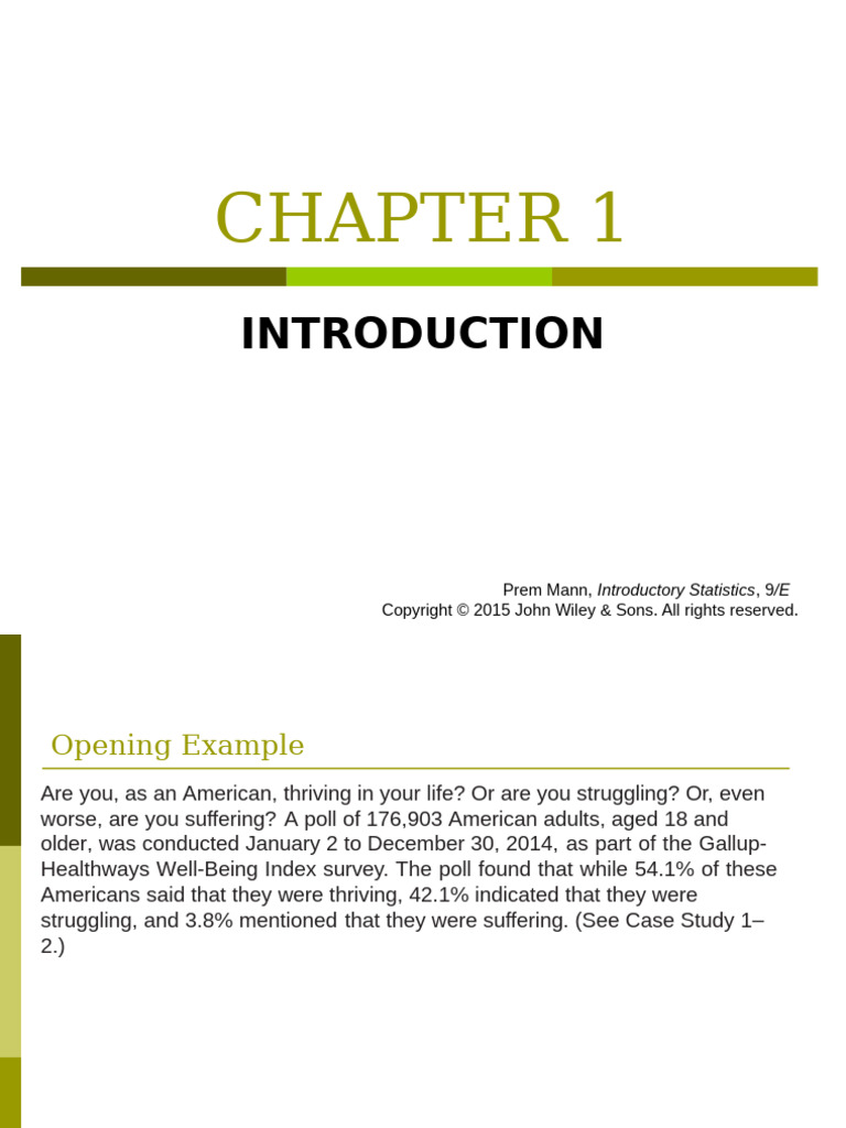 Understanding Basic Statistics Concepts | PDF | Sampling (Statistics ...