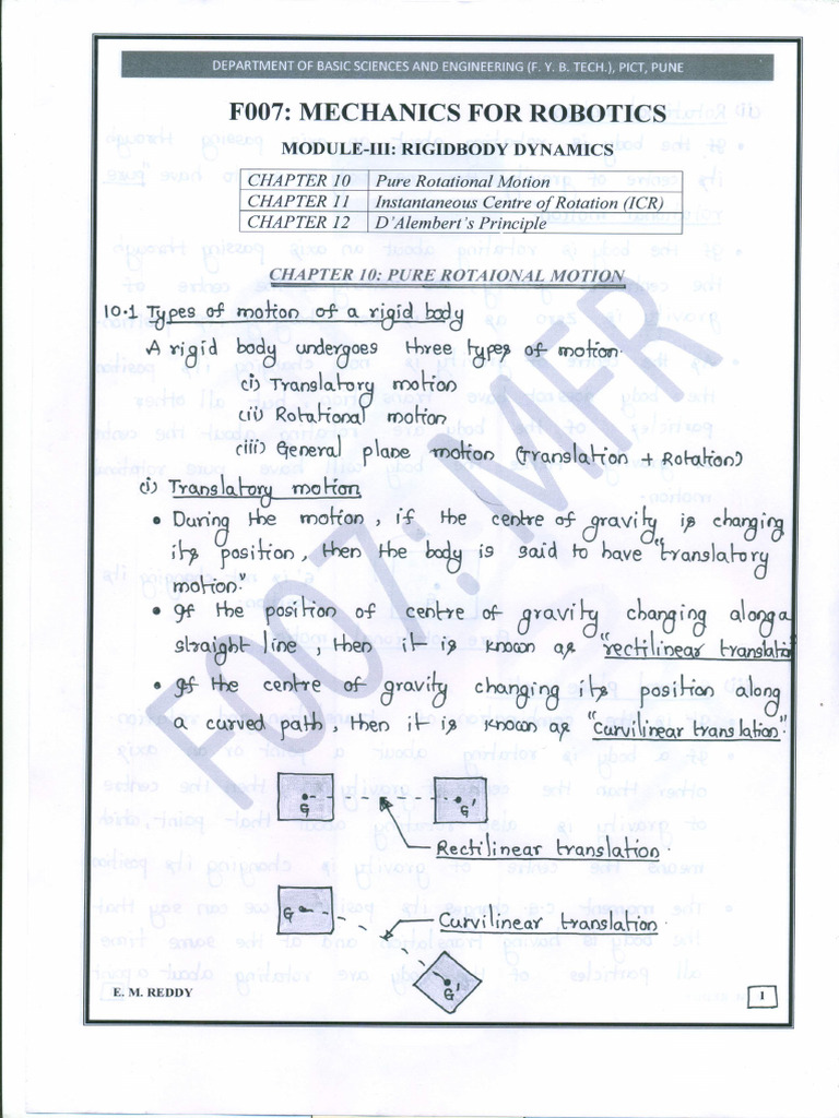 F007 Mfr Module Iii Pdf
