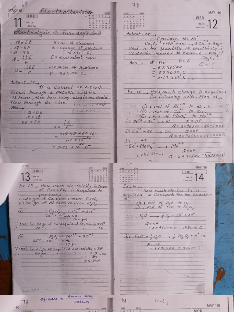 Electrochemistry Pdf Physical Sciences Materials