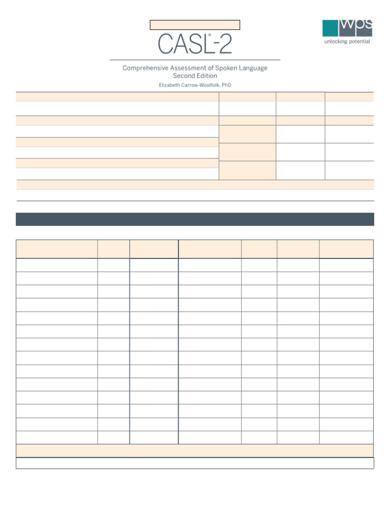 casl2_sample | PDF | Human Communication | Linguistics