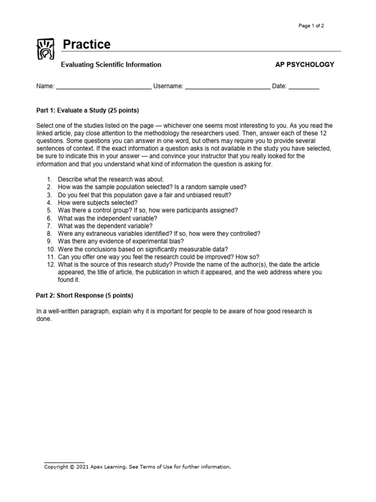 Sibao Chen: Practice | PDF | Dependent And Independent Variables | Aggression