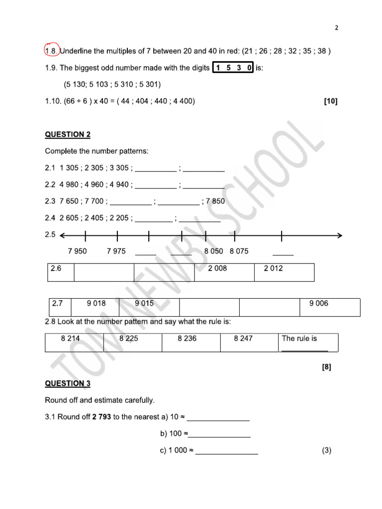 Grade 4 Work | PDF