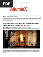 IEEE 1584-2018 Arc Flash | PDF | Electric Arc | Alternating Current