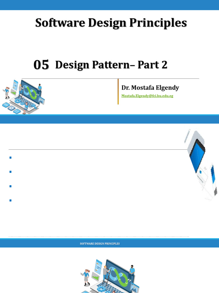 05 - SW Design - Design Patterns - Part2 | PDF | Class (Computer Programming) | Method (Computer ...