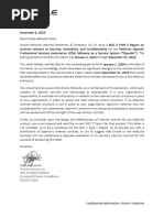 SOC 1 Bridge Letter for NetSuite Clients | PDF