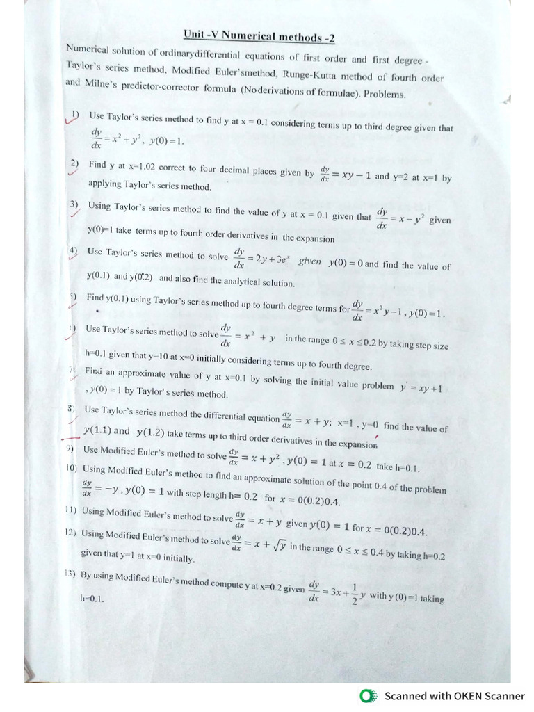 Numerical Methods 2 (1) | PDF