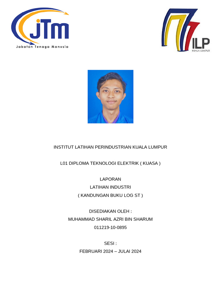 Muka Depan Buku Log ST Sharil | PDF